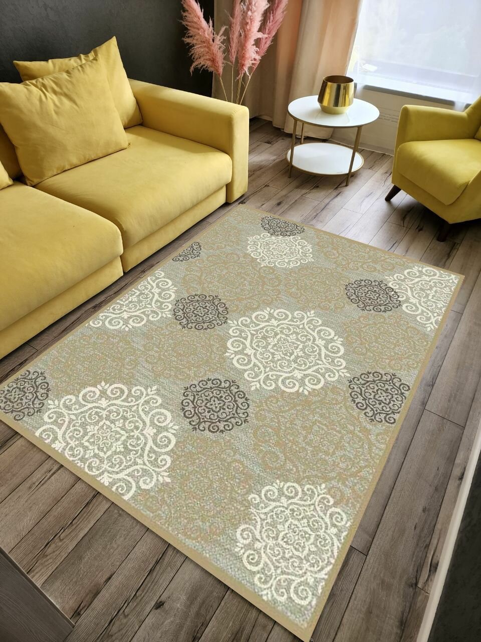 Ковер для комнаты на пол Genova 38001 656590 размер 1.35х1.95 м