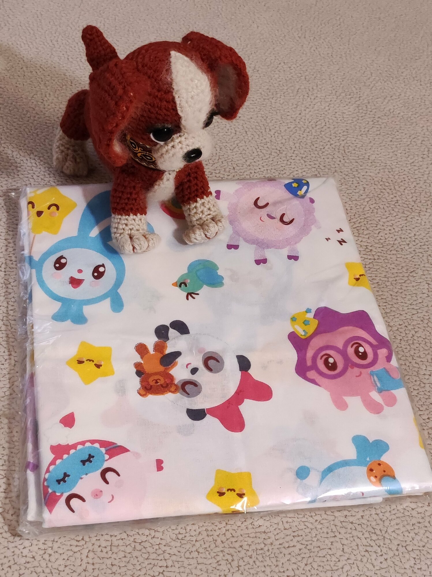 Простыня детская 110*150 "Смешарики"