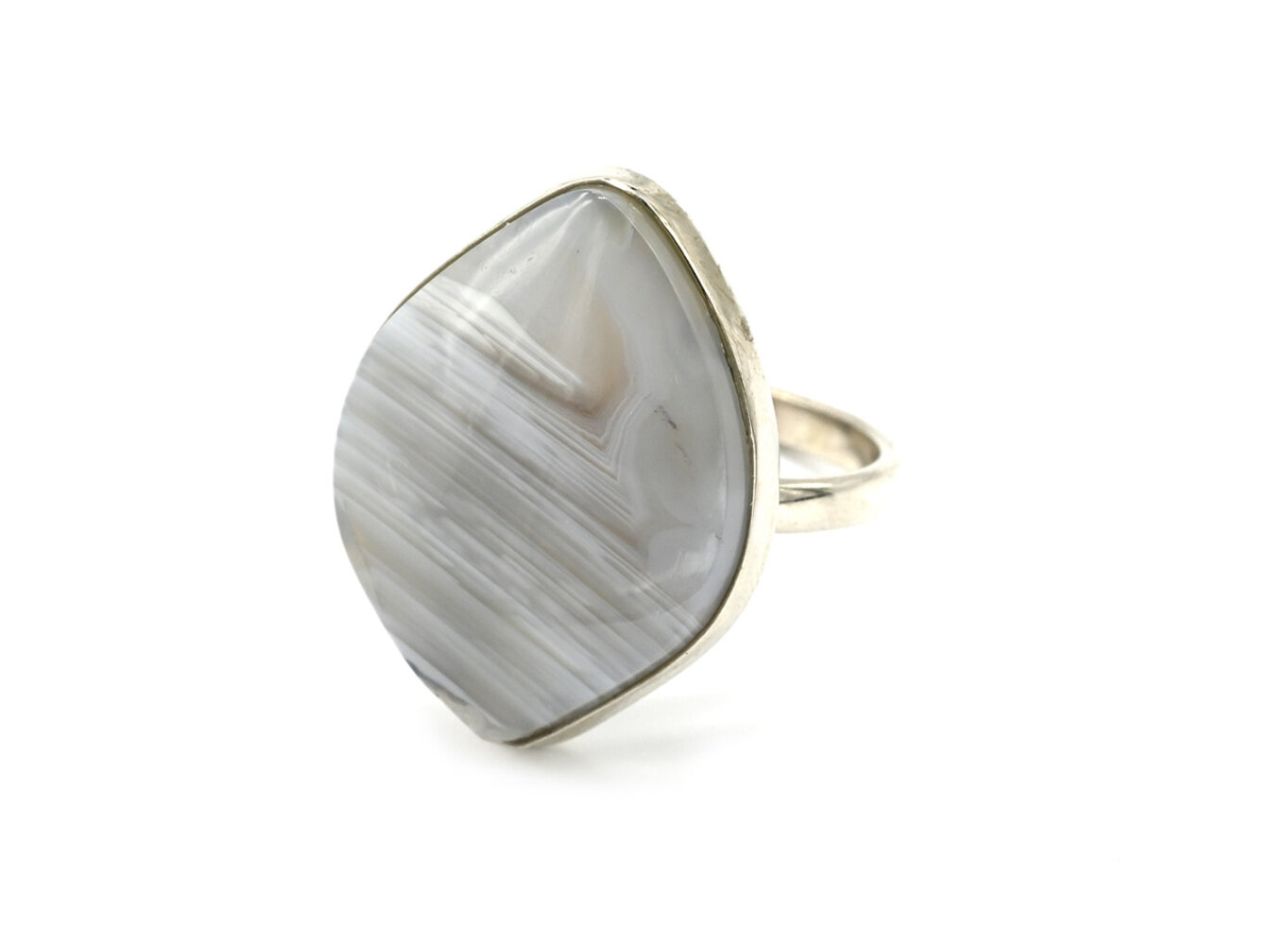 Кольцо, агат