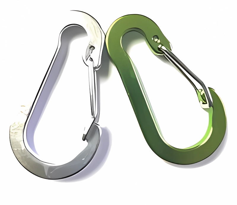 Рыболовные карабины RB (Русская Блесна) FA-010C (2шт) (gray/green)