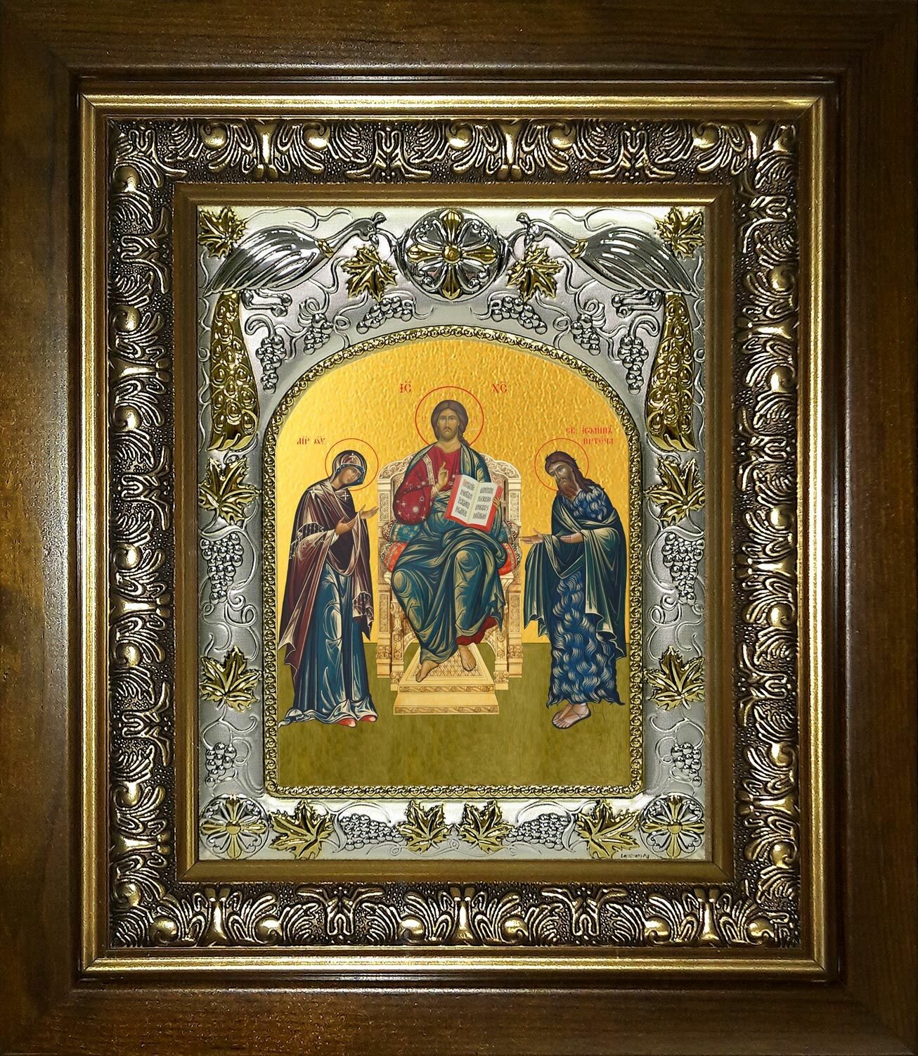 Икона Деисус, Спас на престоле