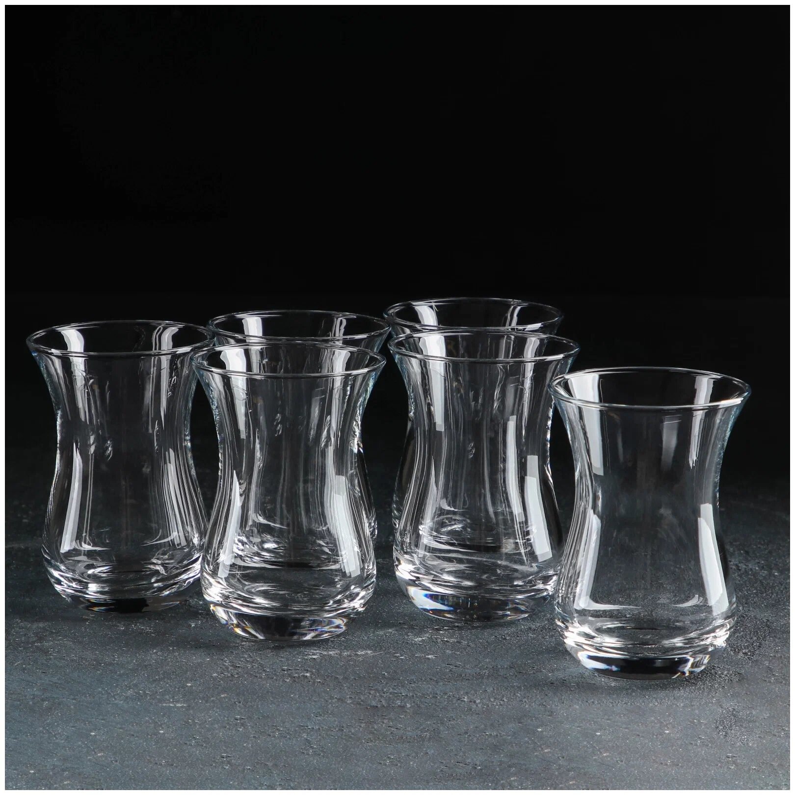 "Tea & Coffee" набор из шести стаканов для чая объемом 140мл