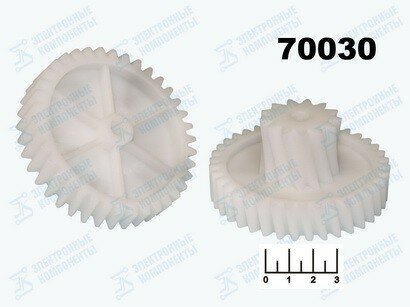 Шестерня 34*80мм 13/38 зубьев косая Philips HR-2733