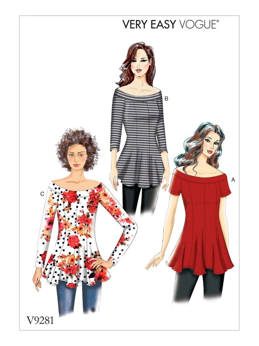 Выкройка Vogue №9281 Туника