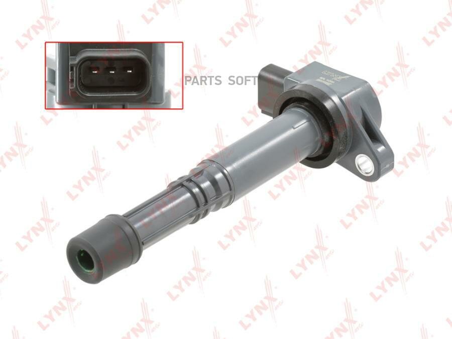 SPL1066 LYNXAUTO Катушка зажигания HONDA Accord/Civic VII-VIII 2.0 01-11/CR-V II-III 2.0-2.4