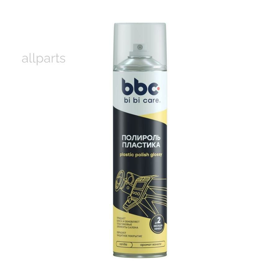 BIBICARE 4017 Полироль пластика (Ваниль) 400 мл BBC 4017
