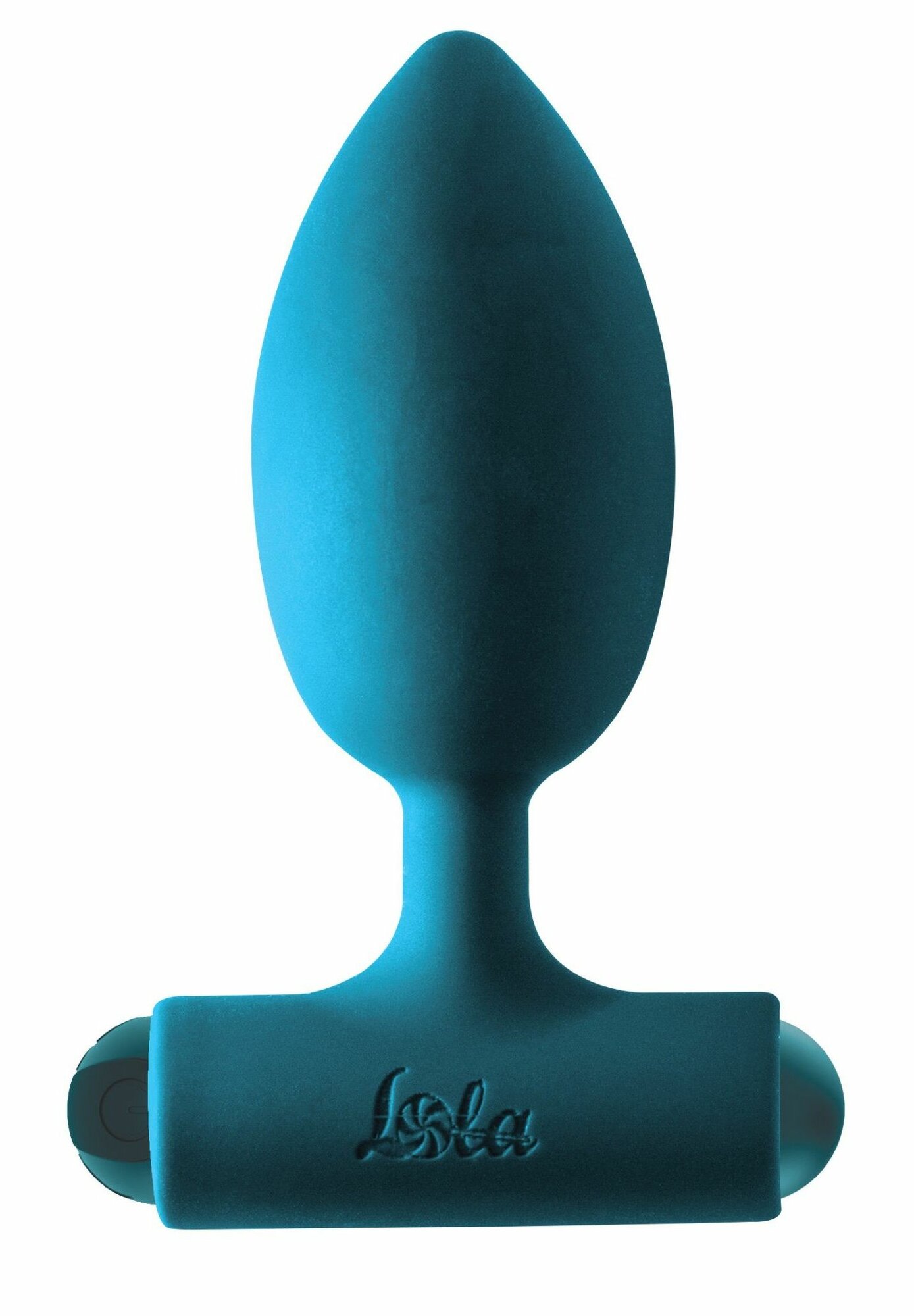 Бирюзовая анальная пробка с перезаряжаемой вибропулей Perfection 2.0 - 11,1 см,11,1 см,4 см, бирюзовый, анодированный пластик, силикон, с вибрацией, Унисекс, Анальные игрушки