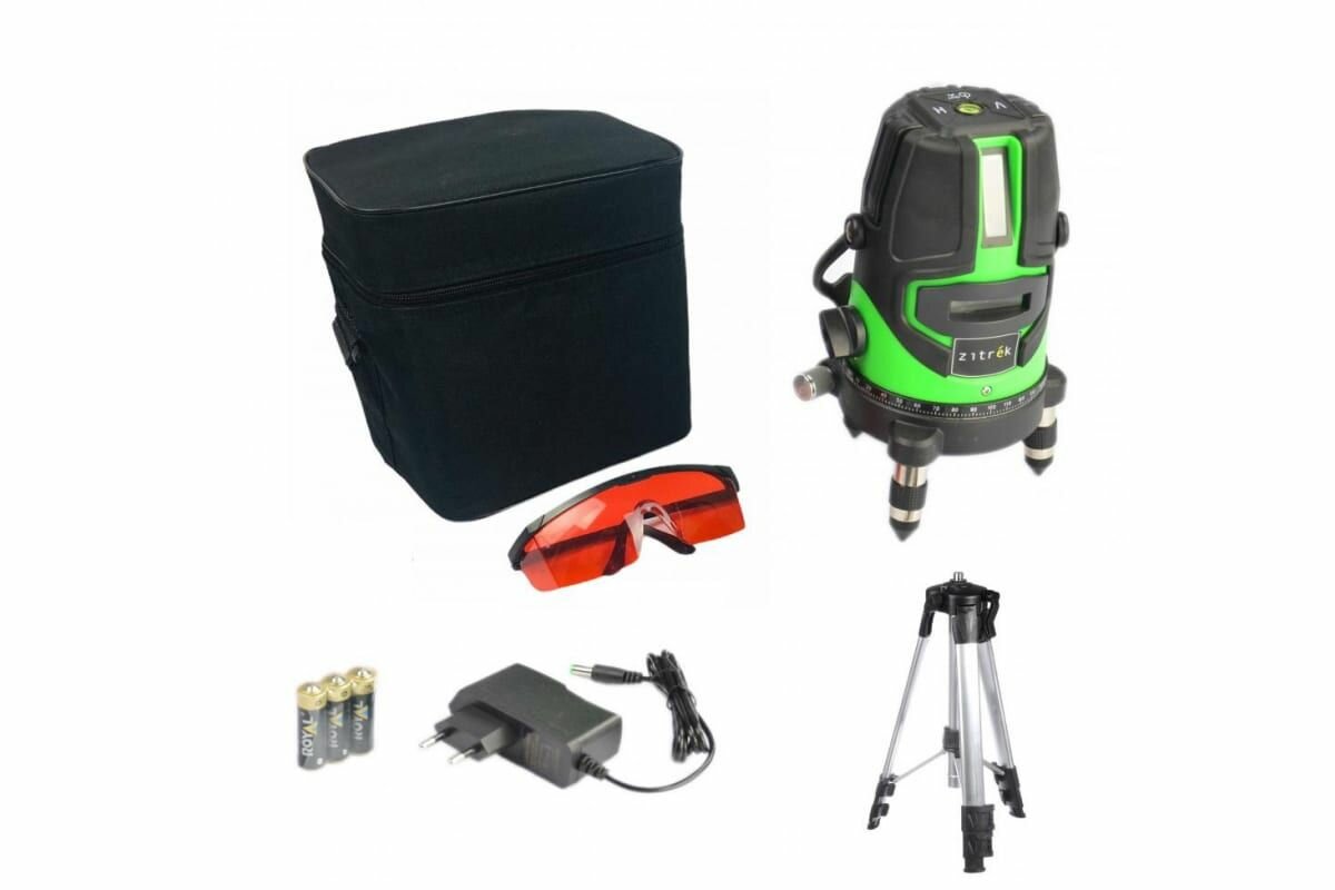 Построитель лазерных плоскостей Zitrek LL1V1H со штативом 065-0177-1