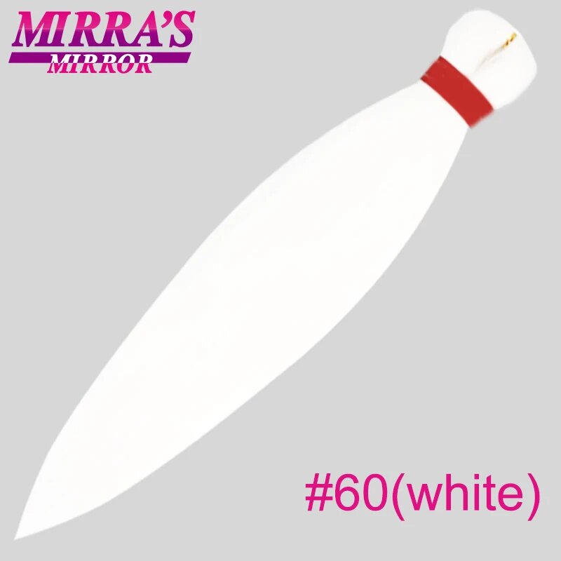 Синтетические косы Mirra's Mirror 20-26 дюймов фиолетовые 26 дюймов, 60