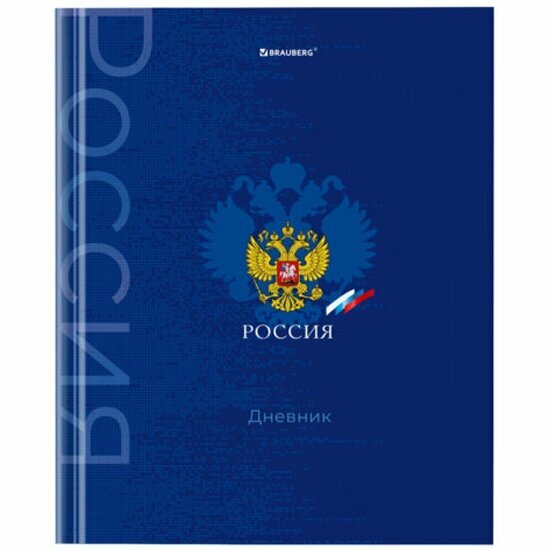 Дневник Brauberg 5-11 класс 48 л, твердый, , глянцевая ламинация, с подсказом, "Символика", 106878