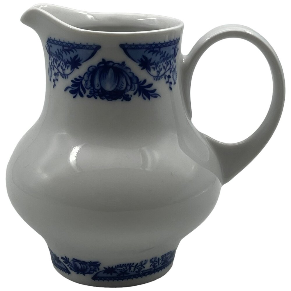Сливочник "Синий букет", фарфор, 1970-1980 гг, Kahla, ГДР