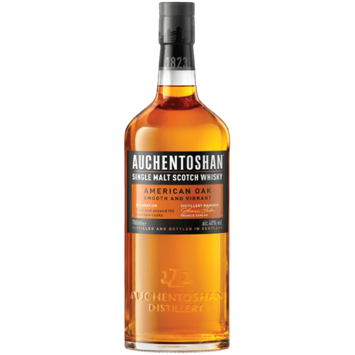Виски "Auchentoshan" American Oak, односолодовый, 0,7 л, Шотландия