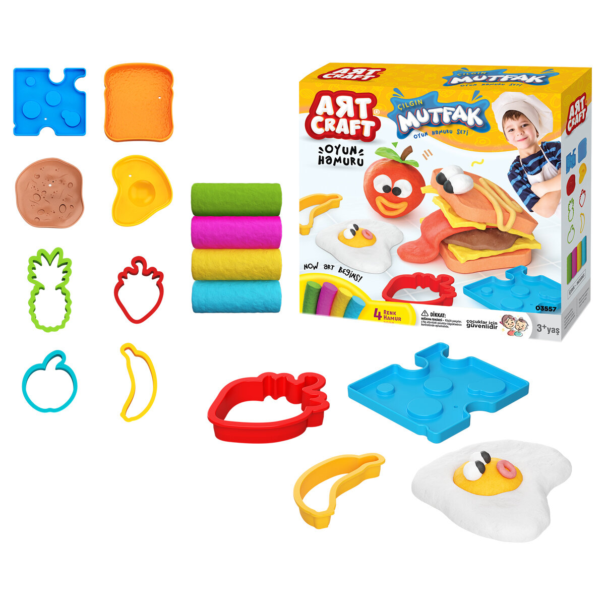 Тесто-пластилин AЯT CRAFT