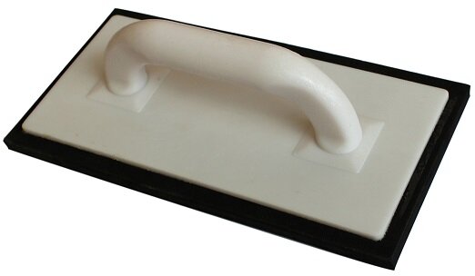 Терка Пластиковая с Черной Губчатой Основой Stmdecor RSL02 28х14 см.