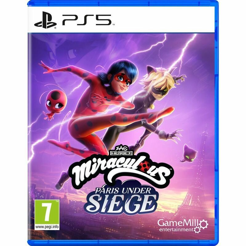 Игра Miraculous: Paris Under Siege (английская версия) для PS5