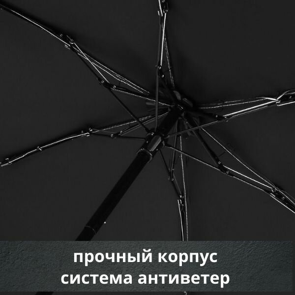 Зонт-трость , сиреневый — фото 1