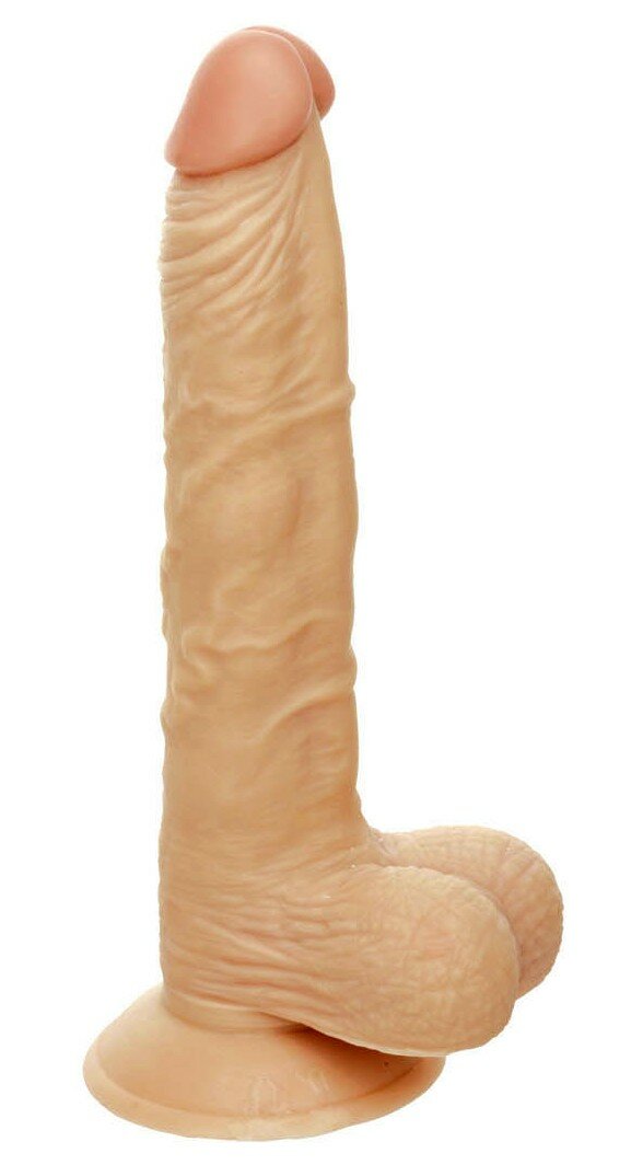 Телесный фаллоимитатор G-GIRL STYLE 9INCH DONG WITH SUCTION CAP 22,8 см NMC