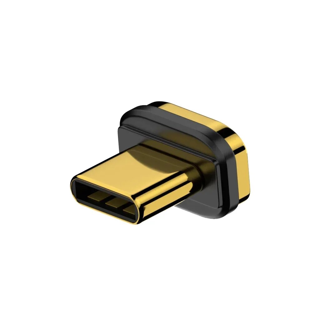 40 Гбит/с локоть USB4.0 Магнитный адаптер типа C 8K USB C к C 140 Вт Кабель-конвертер Gold Head