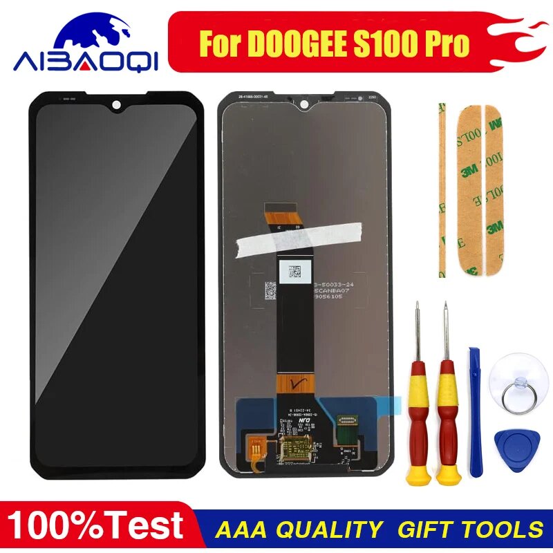 Сенсорный ЖК-дисплей для DOOGEE S118 Pro 5G S119 V30 V30T S100 S100 Pro S110 S118 V30 Pro V31 GT Vmax Запасные части S100 Pro
