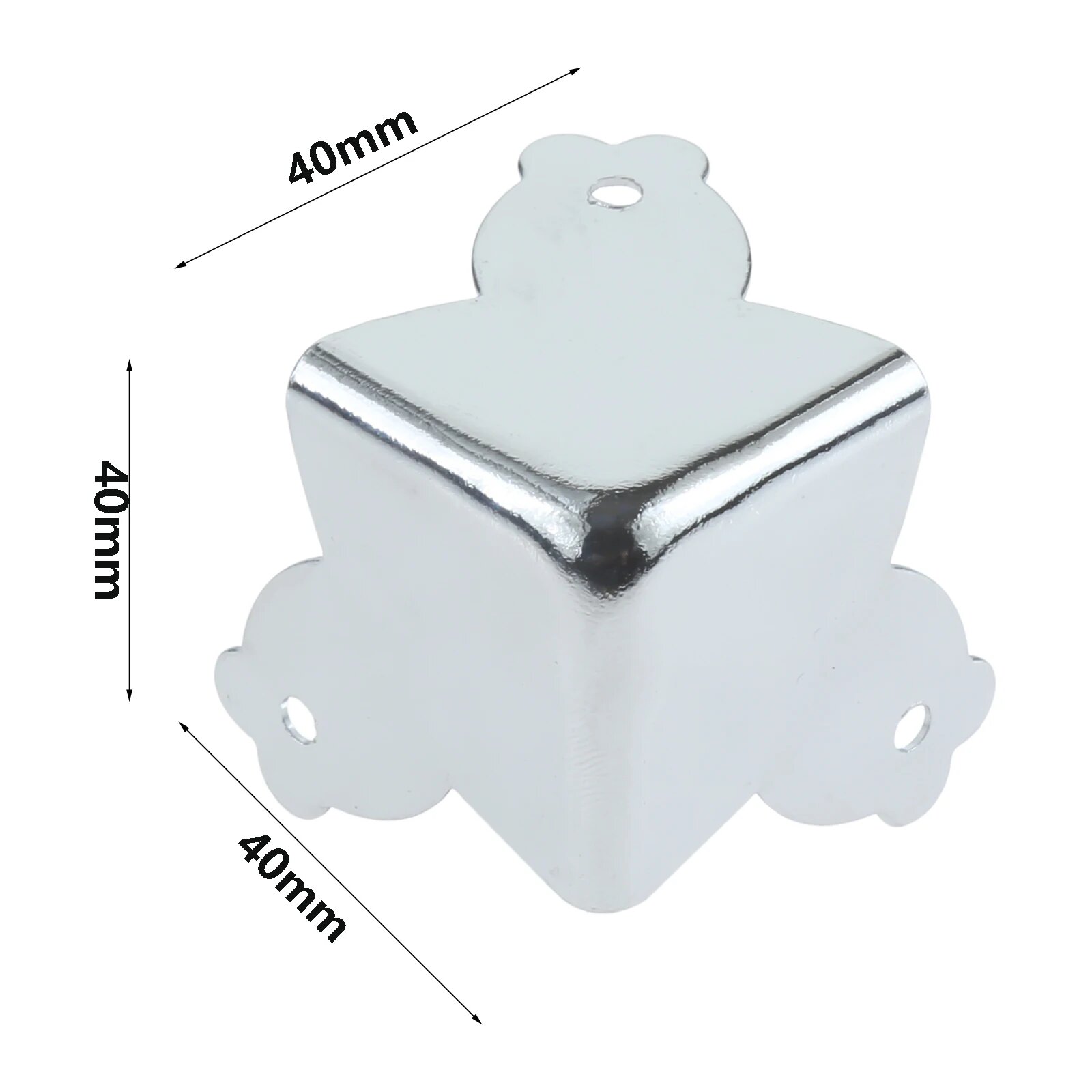 Металлические защитные уголки для коробок 4 штуки 40mm x 4