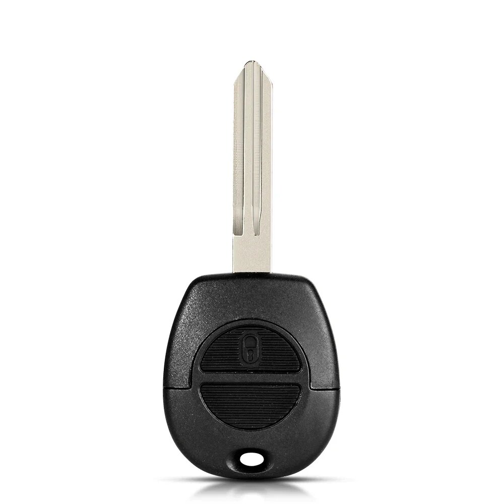 KEYYOU Сменный корпус дистанционного ключа автомобиля с 2 кнопками для Nissan Original NSN14 Balde