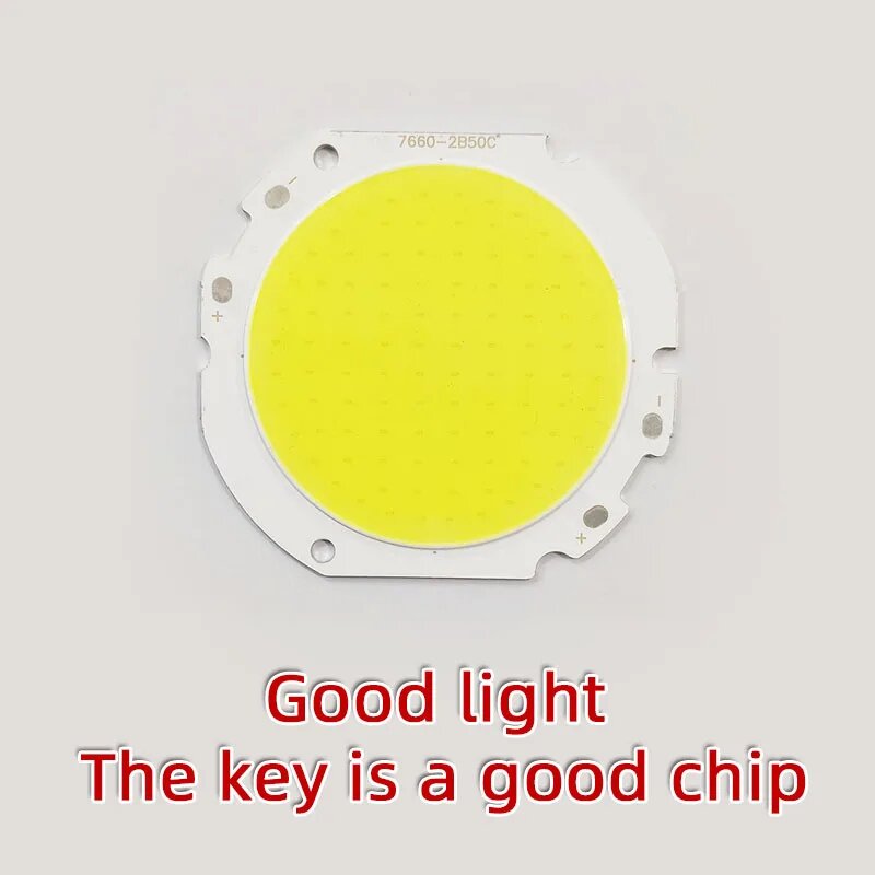 Светодиодный чипы 50 Вт COB чипы диод поверхностного монтажа светильник бусины 7660 встроенный светильник для потолочные светильник потолочный светильник s Точечный светильник источник фитиль "сделай сам"