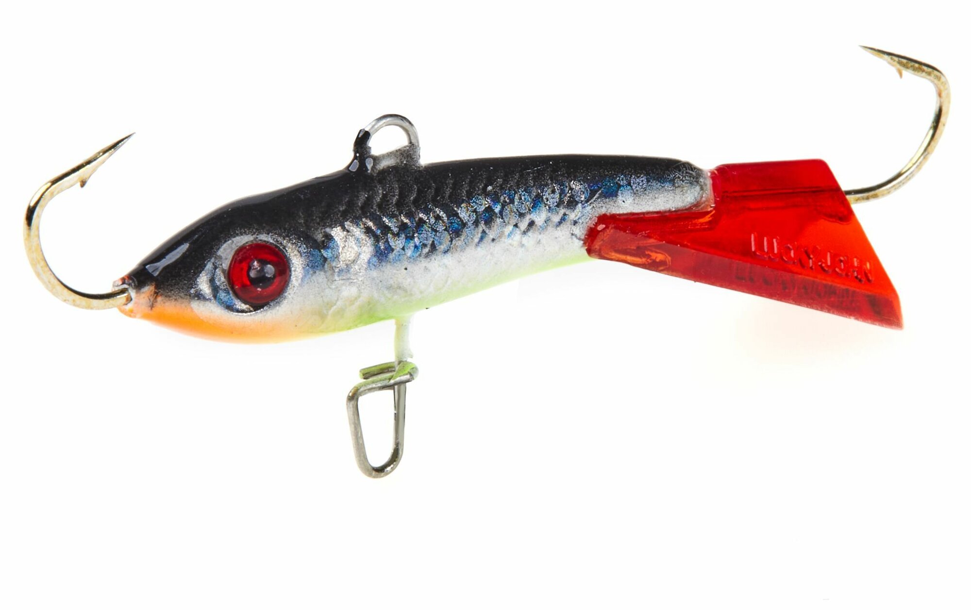 Балансир Lucky John Classic 4,5 расцветка 69HRT, размер 4,5 см, вес 10 г / Балансир для зимней рыбалки на щуку, судака, окуня