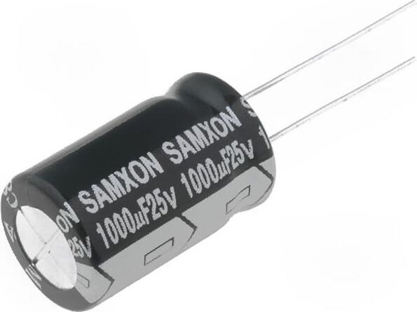 Конденсатор SAMXON EGT108M1EG20RR40P-R Конденсатор: электролитический с низким импедансом THT 25ВDC 1шт