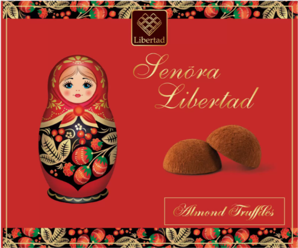 Трюфели SENORA LIBERTAD с миндалем /картон/ 120г