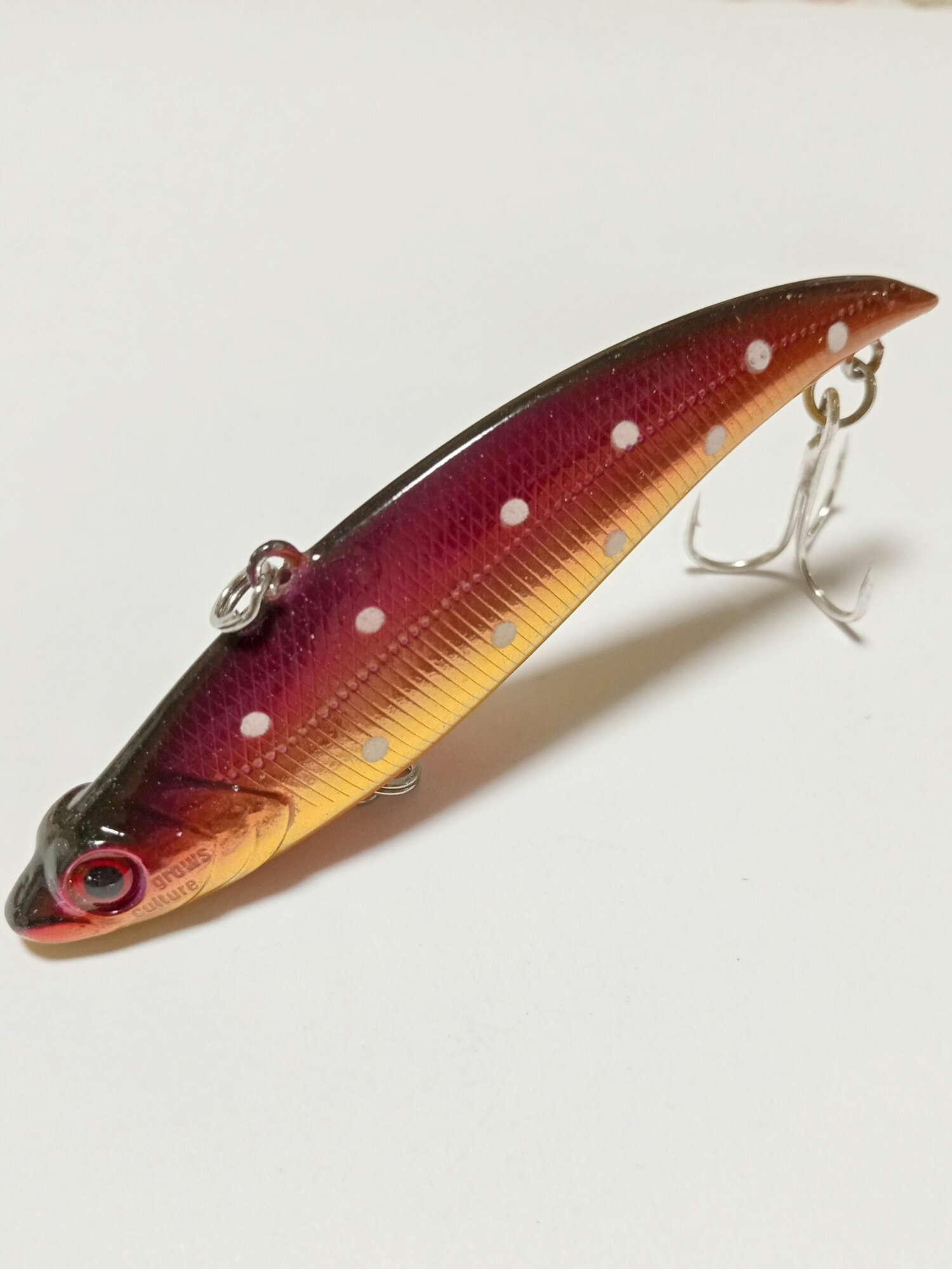 Виб Bay Blue от Grous Culture 90мм, 21гр на судака, на щуку (под Smith Bay Blue)