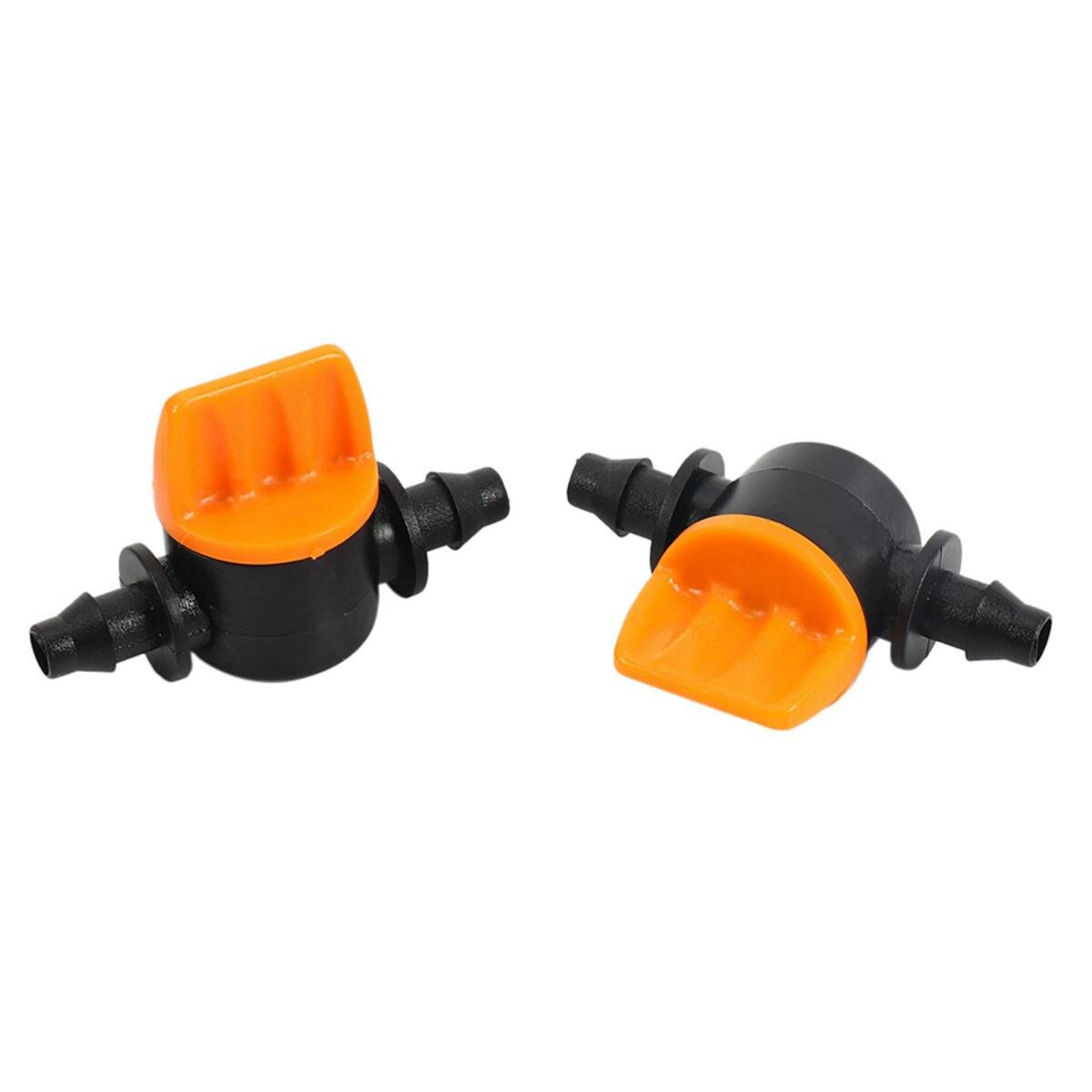 Мини-клапан ZOROOM с 4/7-миллиметровым шлангом для полива сада, штуцерный клапан управления потоком воды, сельскохозяйственные инструменты, капельные фитинги, 30 шт.