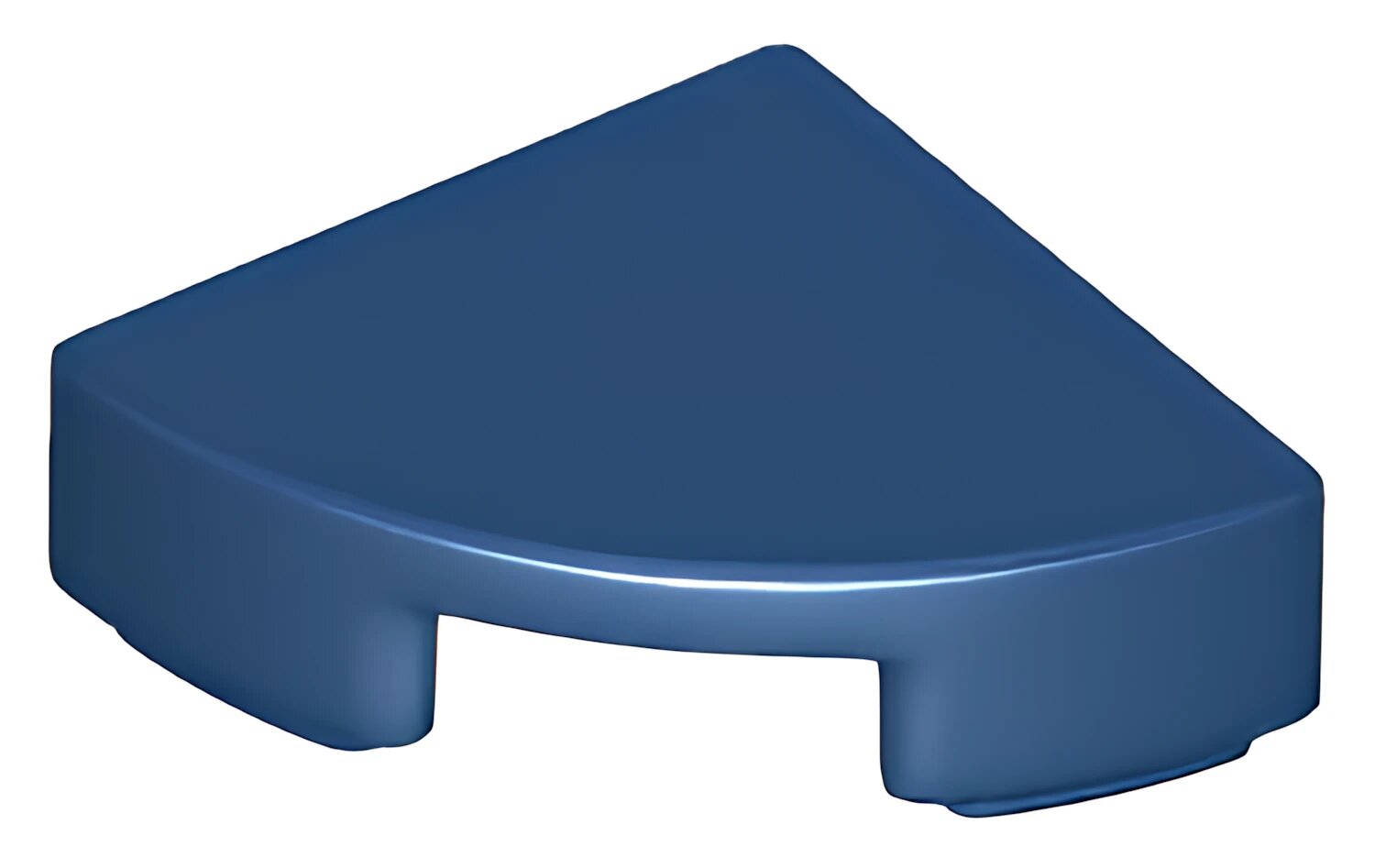 Деталь LEGO Lego Tile, Round 1 x 1 Quarter 25269 (6199890) Dark Blue U