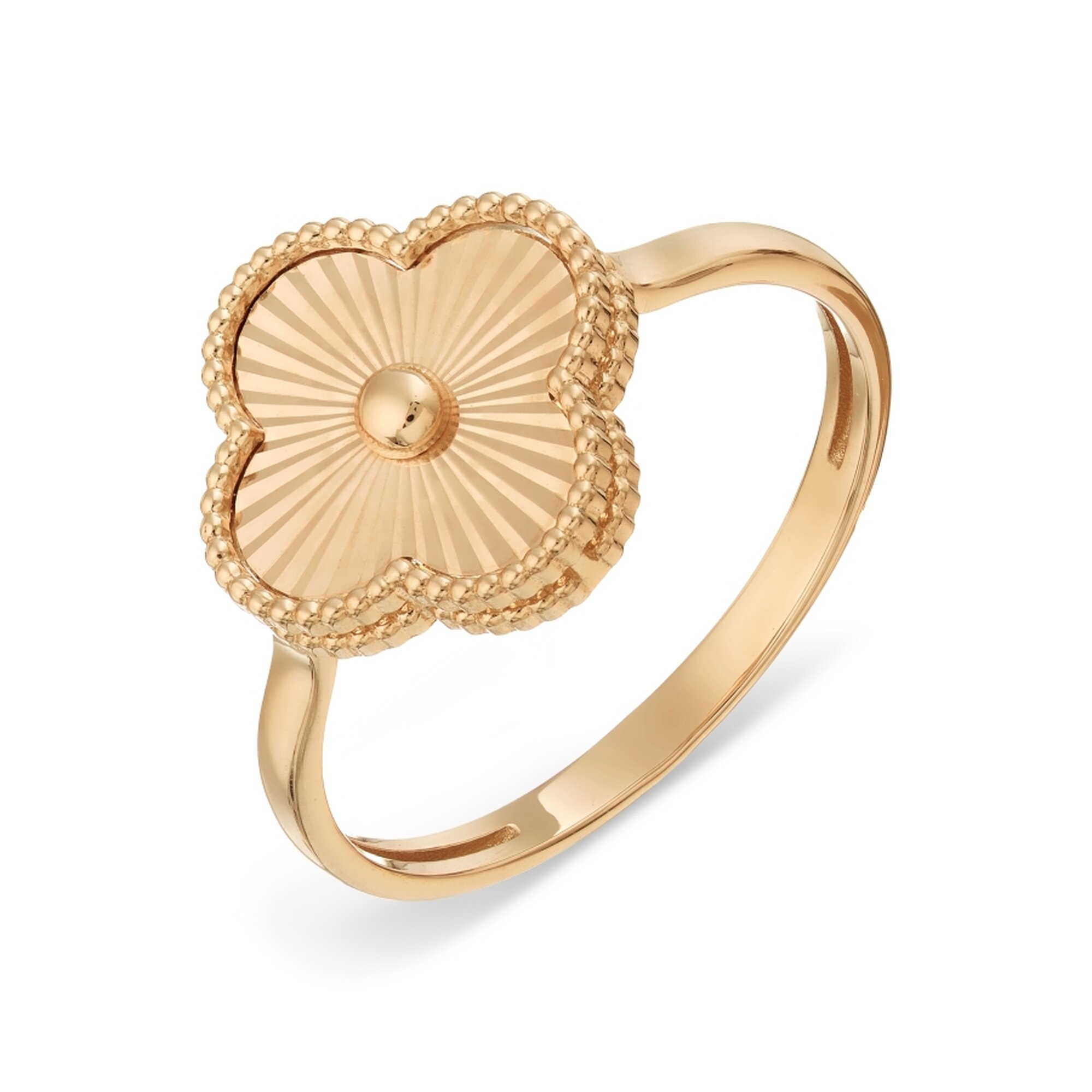 Кольцо, красное золото, 585 проба