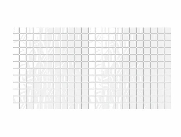 Мозайка Белая Панель ПВХ 955x480 мм (10)