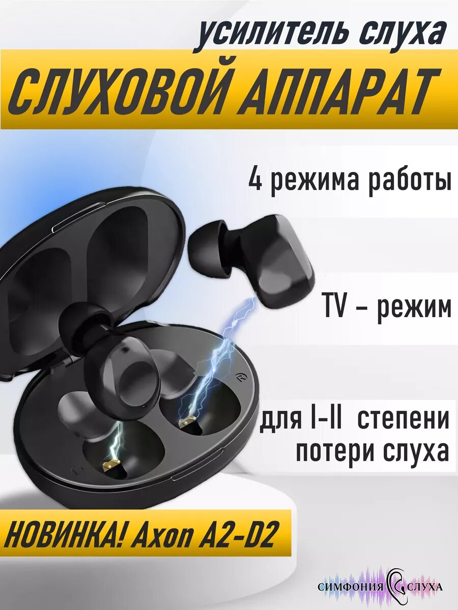 Слуховой аппарат, внутриушной усилитель слуха VHP-1607