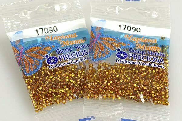 Бисер круглый PRECIOSA цвет 17090, 5 г, 10 шт (PR.17090)