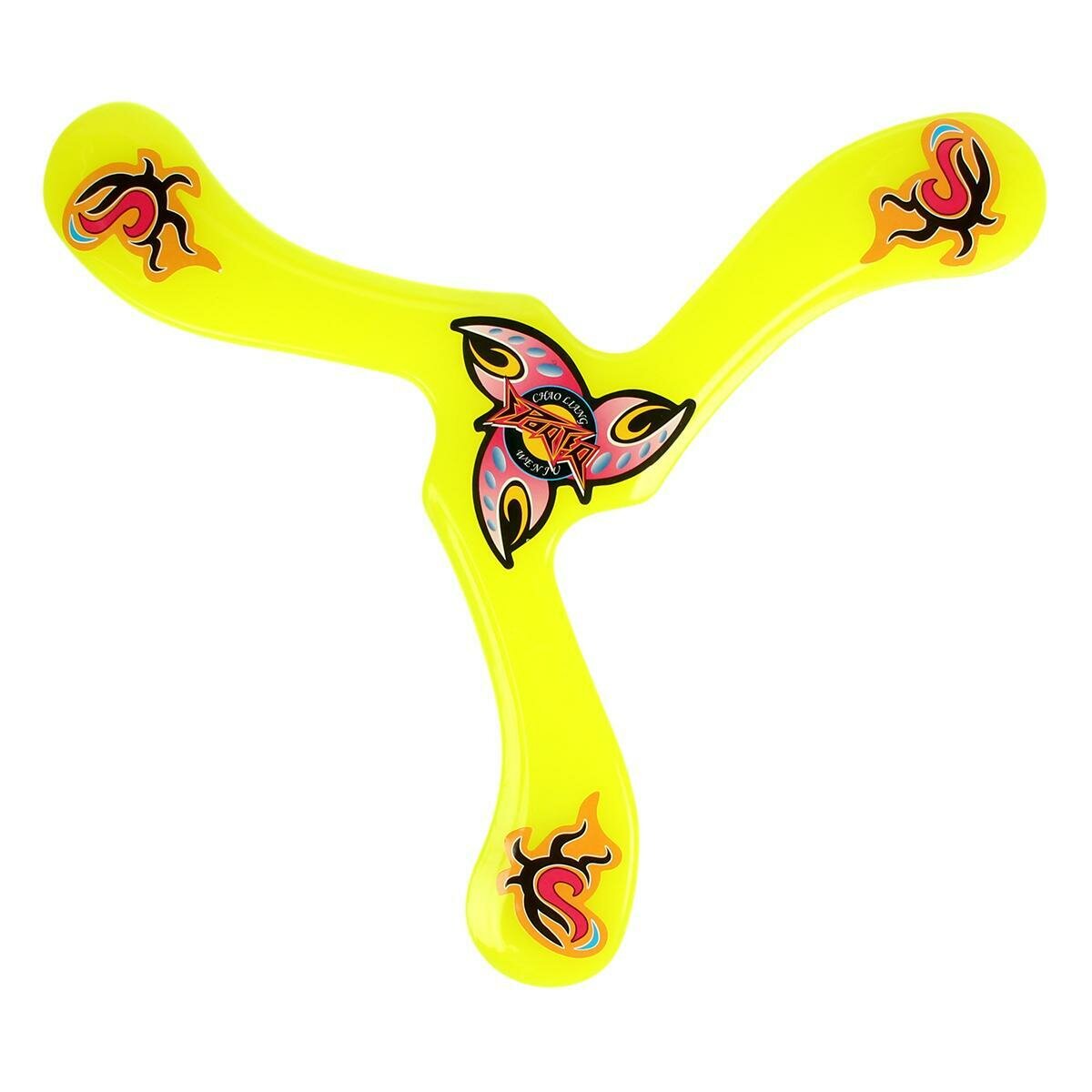 Бумеранг 24 см, яркие цвета, развивает координацию и ловкость