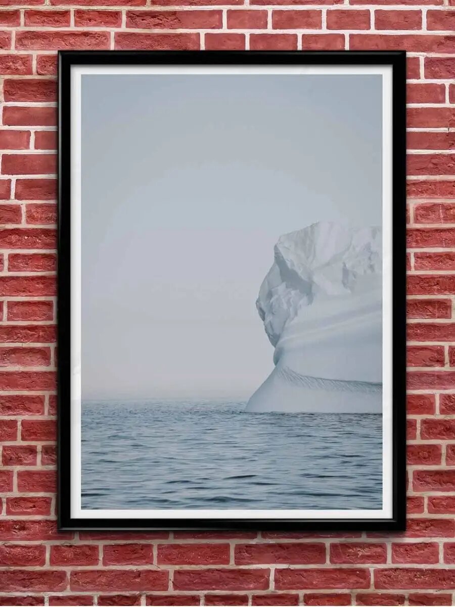 Плакат, Постер Айсберг, А3 (постер на стену)
