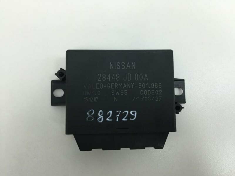 Блок управления парктроником Nissan Qashqai J10 2006-2013 кат.номер: 28448JD00A 28448JD00B