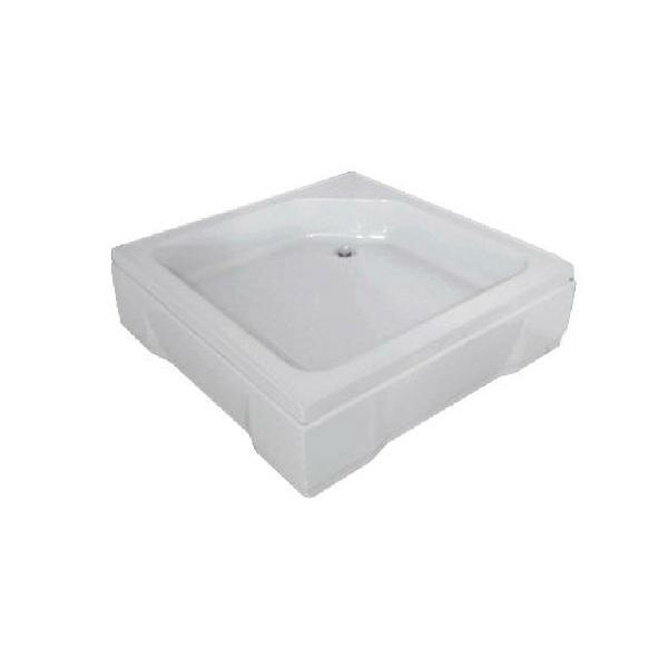 ПД1 Поддон душевой "Орион" квадрат 90х90 в комплекте (каркас+экран) (высота 190) тритон