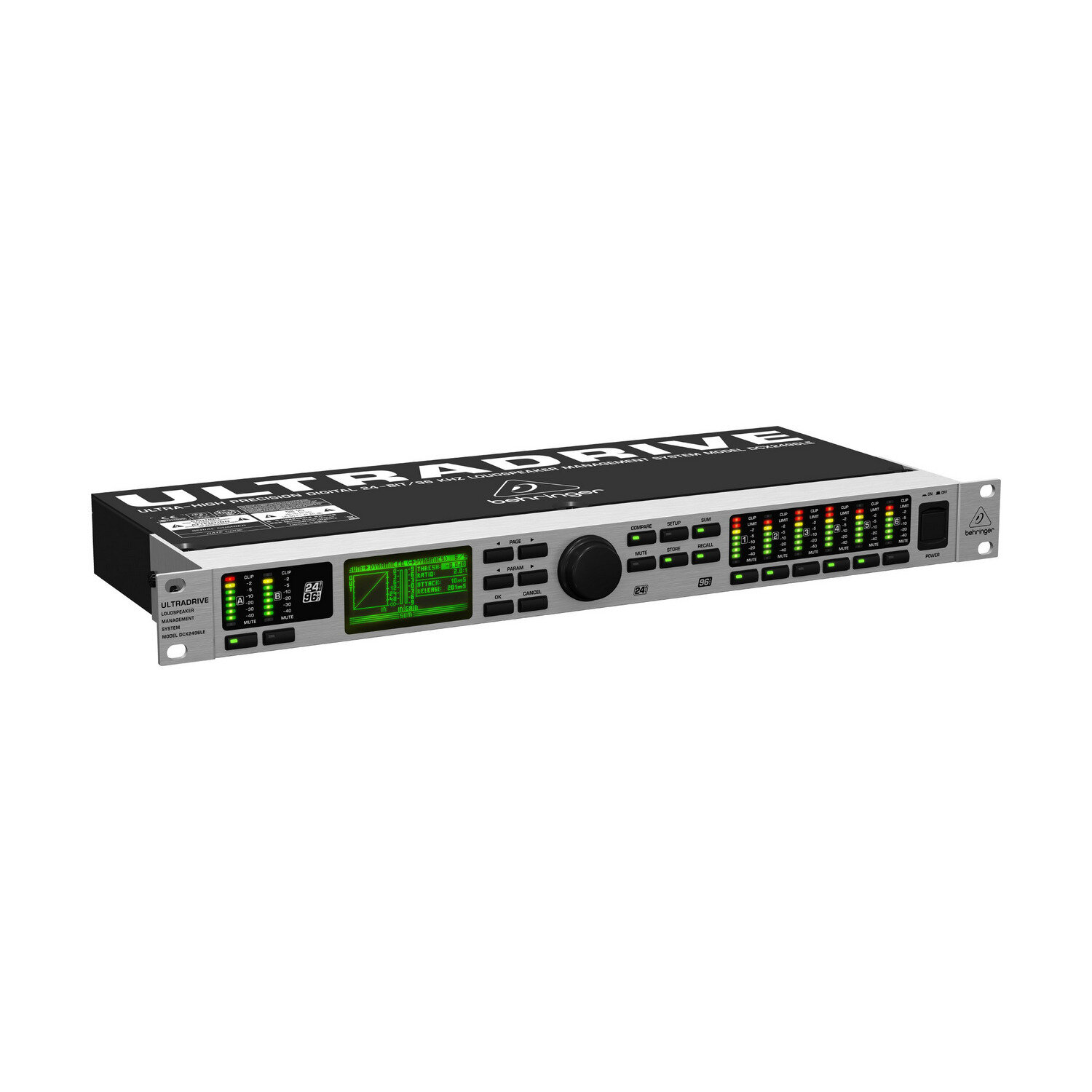 Контроллер/аудиопроцессор BEHRINGER DCX 2496LE ULTRA-DRIVE PRO