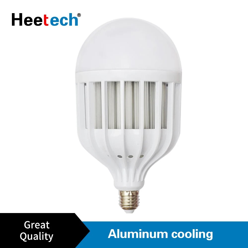 Heetech Светодиодная лампа E27 холодного света 18/24/36/50Вт 36W E27 220V