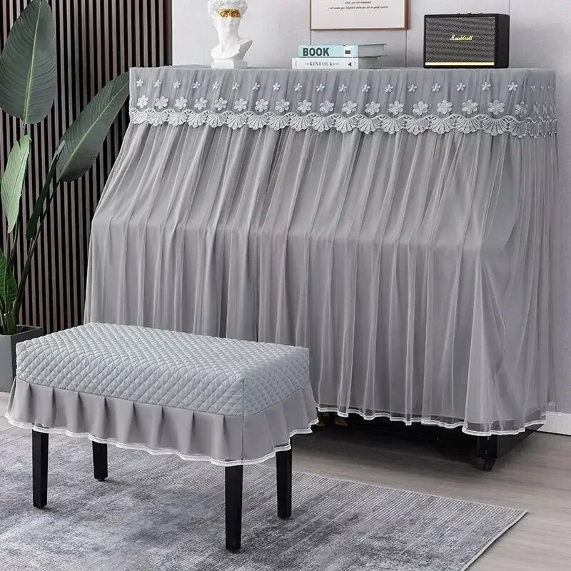 Чехол для фортепиано серый полиэстер/хлопок 148-153 см 148-153cm 78x38cm, style-A1