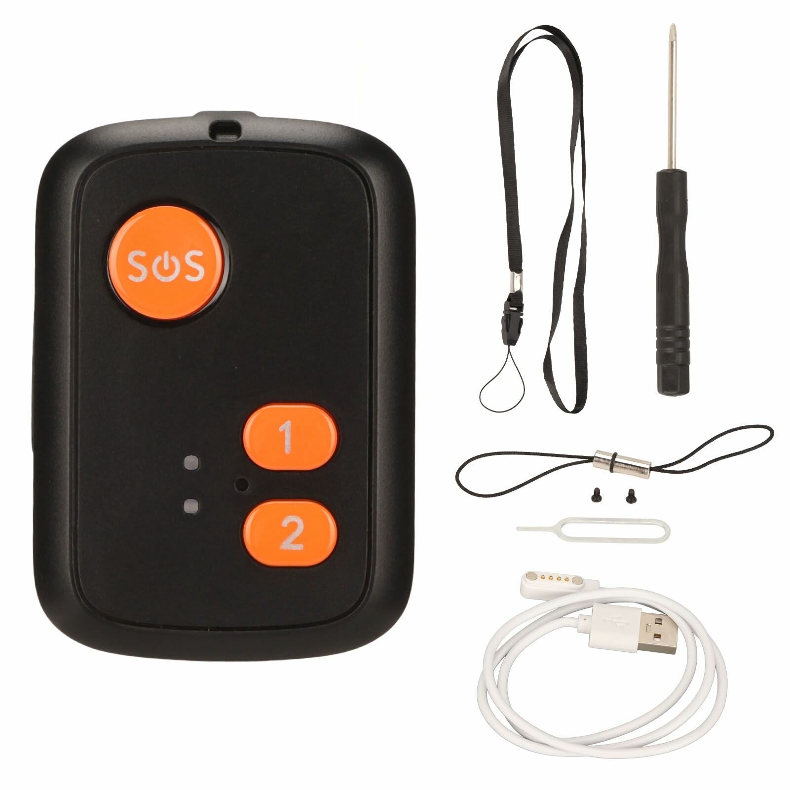 GPS-трекер, IP67, 4G, SOS-кнопка, для пожилых и детей