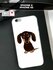 Чехол на Apple iPhone 6 / Айфон 6 с принтом "Маленькая такса"