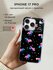 Чехол на Apple iPhone 17 Pro / Айфон 17 Про с принтом "Единороги градиент"