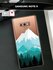 Чехол на Samsung Galaxy Note 9 / Самсунг Галакси Нот 9 с принтом "Синяя снежная ...