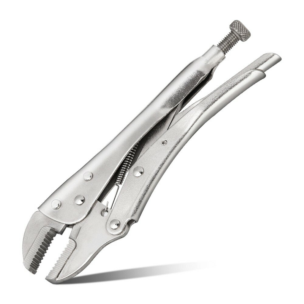 Инструмент зажимной Deli Зажимные клещи с прямыми губками Deli DL109010 220мм, рабочий ход 65мм, регулировочный винт уц-3-1