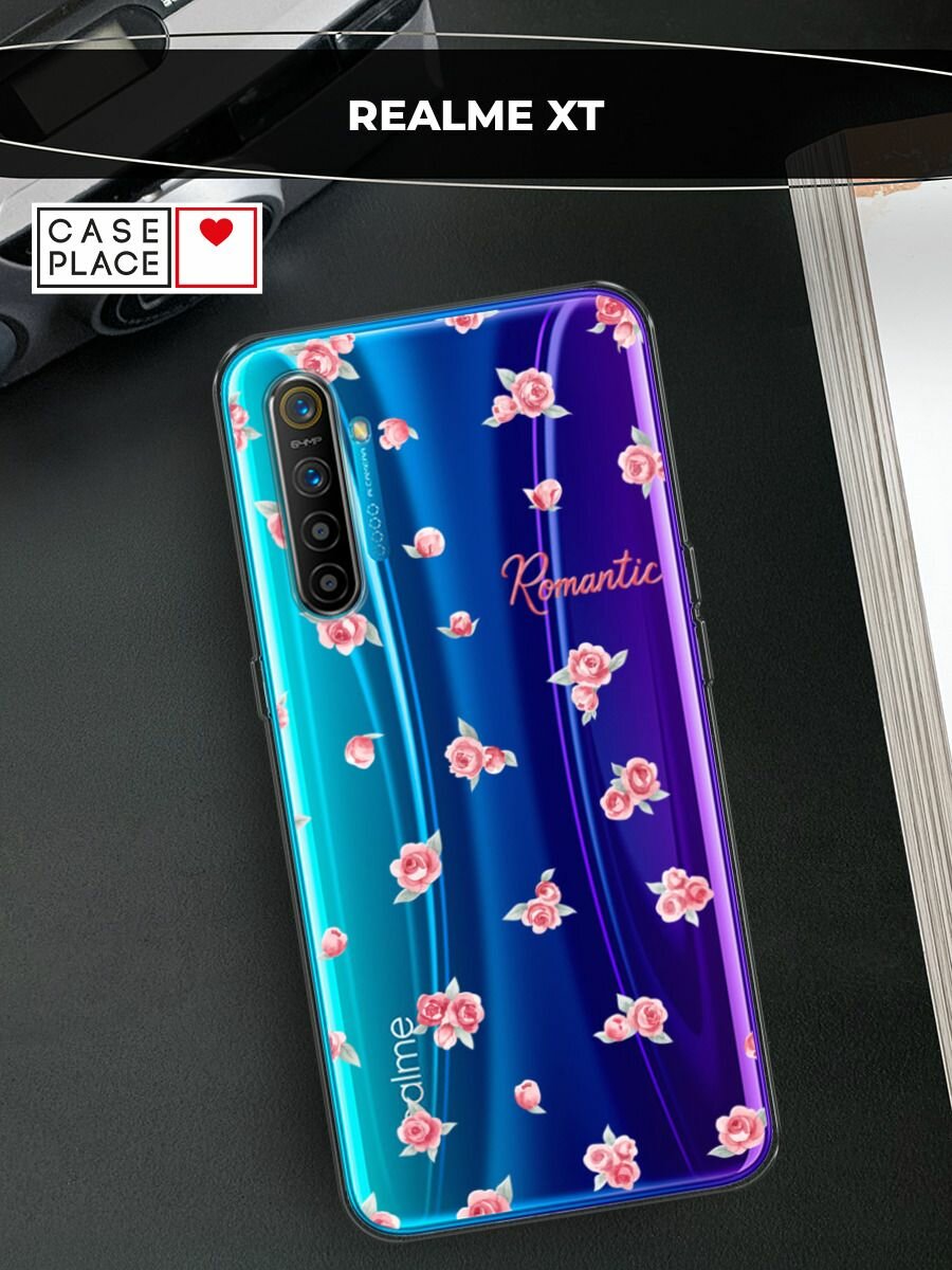 Чехол на Realme XT / Реалми XT с принтом "Romantic 3"