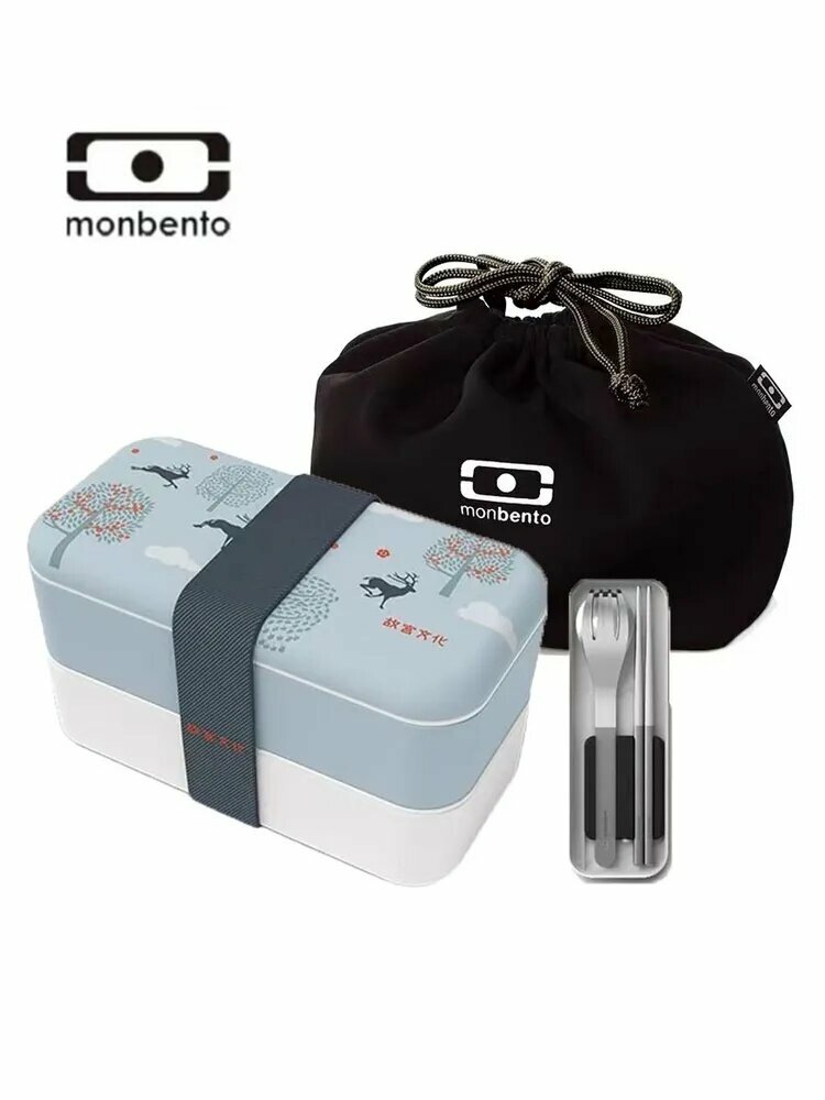 Monbento Контейнер пищевой "Monben", 1000 мл, 3 шт